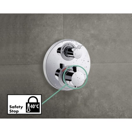 Hansgrohe miscelatore per doccia Ecostat in ottone cromato - Abitare