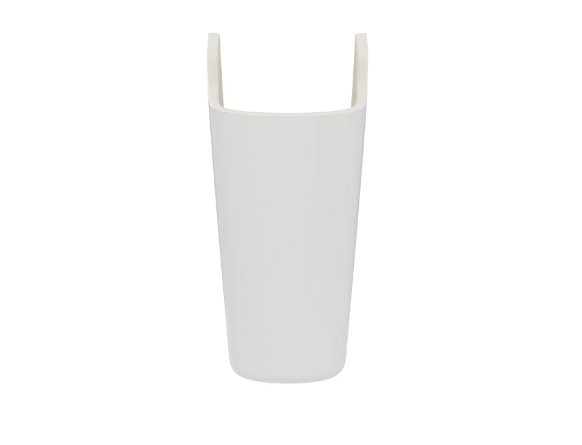 Semi-column for glossy white washbasin - Ideal Standard I Life - Abitare
