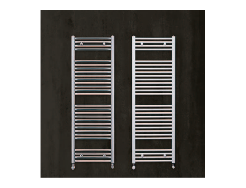 Electric towel warmer h1226 white color - Zehnder Aura - Abitare