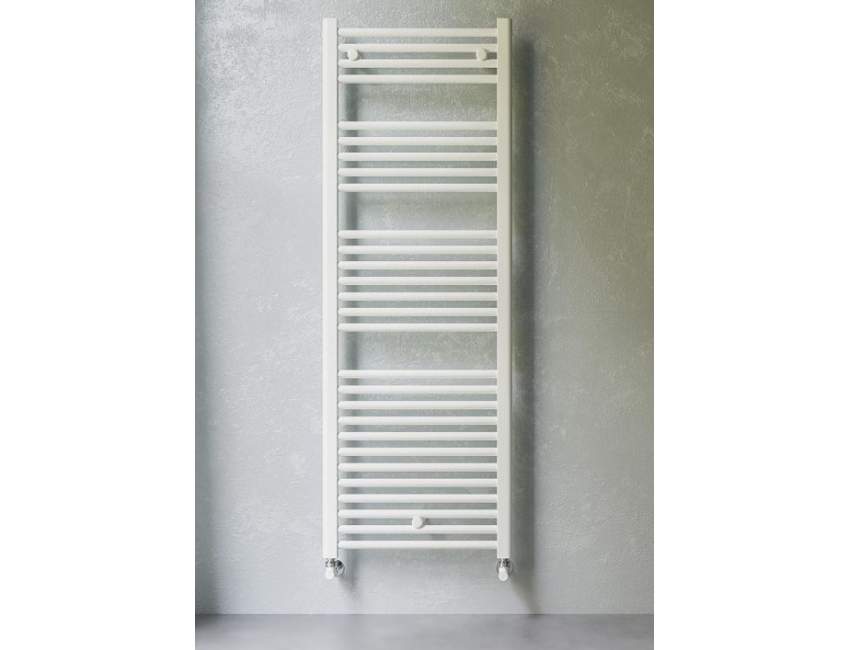 Aura h1466 electric towel warmer, white - Zehnder - Abitare