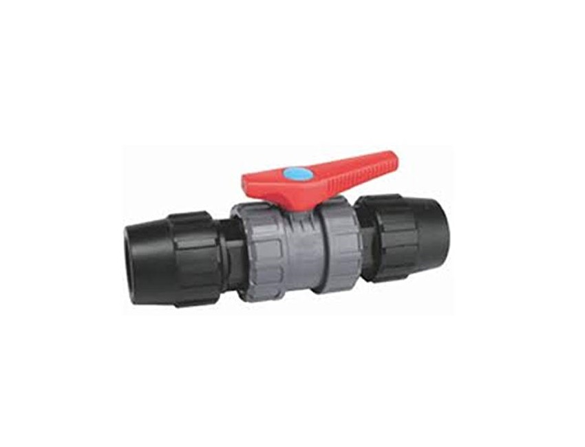 Robinet à bille PVC f/f diamètre 1” - Hidroten - Abitare