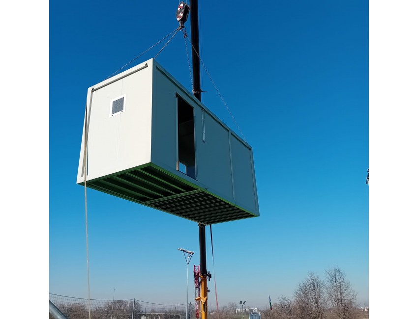 Prefabricated Box 4x2.4x2.4 m Unimetal-Block - Abitare