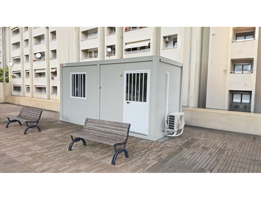 Caisson préfabriqué 4x2,4x2,4 m Unimetal-Block - Abitare