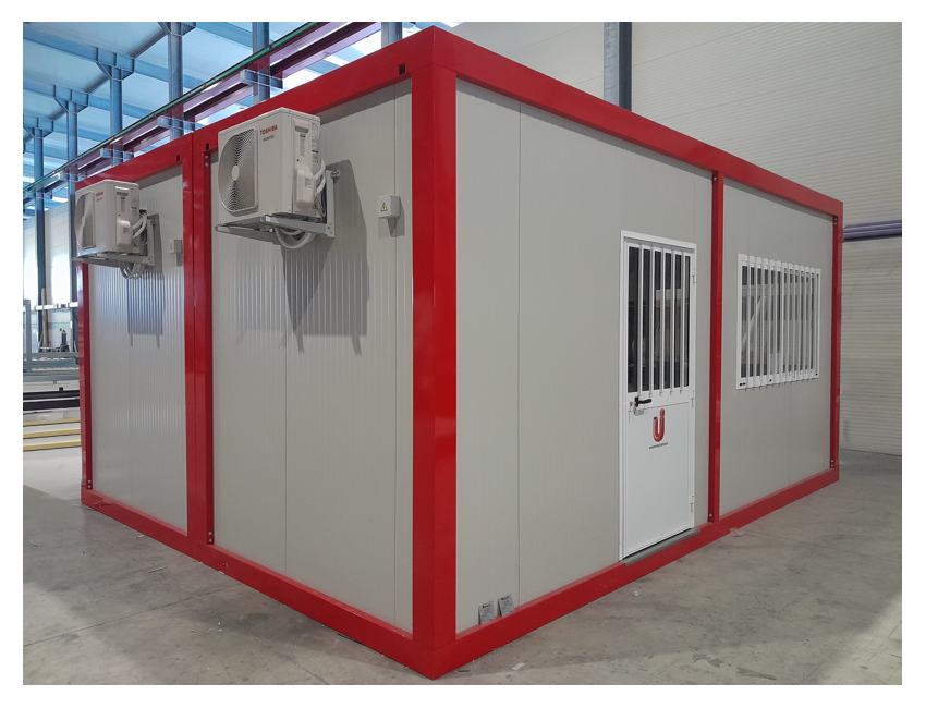 Caisson préfabriqué 4x2,4x2,4 m Unimetal-Block - Abitare